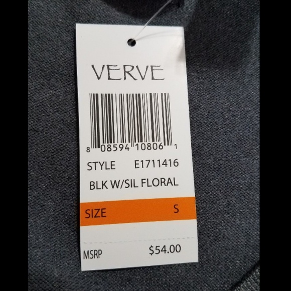 Verve | Tops | Verve Floral Sequin Tank Top Stretch Nwt | Poshmark